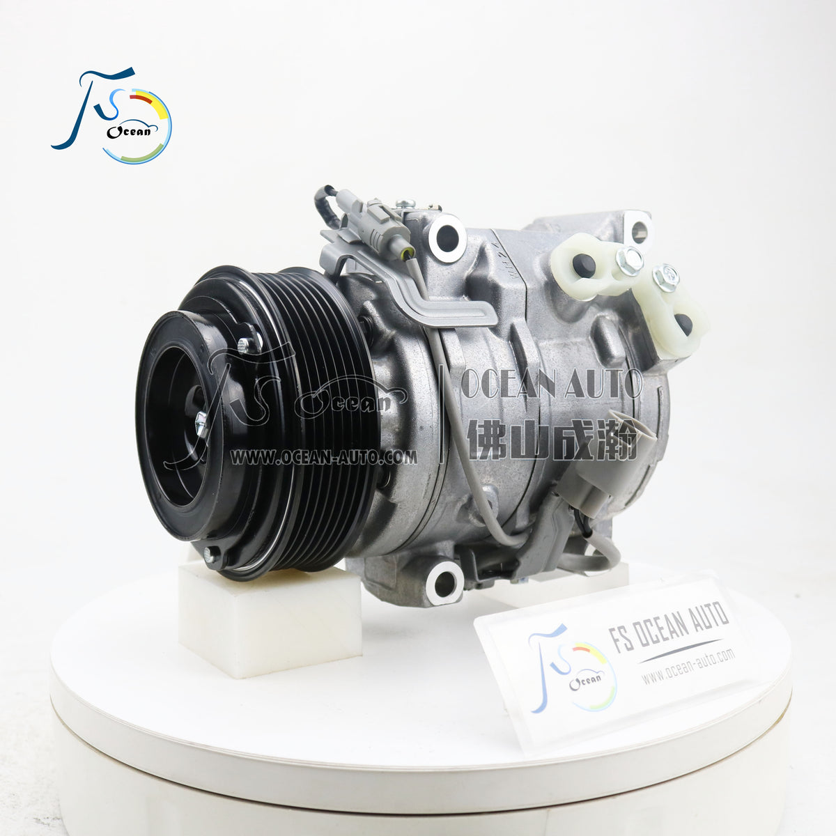 10S17C AC Compressor For Toyota Land Cruiser FZJ7,GRJ7,HZJ7,VDJ7 (2017 ...